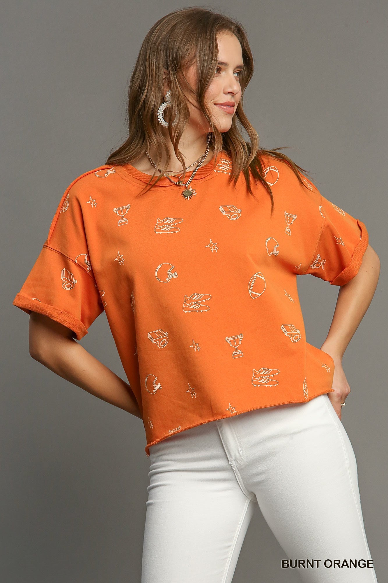 French Terry Gameday Top – Whimsical Willow Boutique & Spa